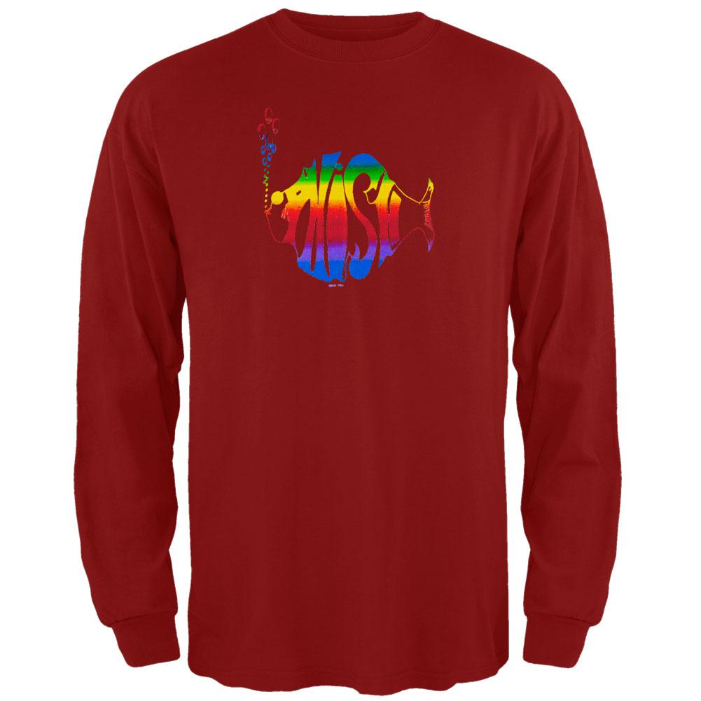 Phish - Rainbow Logo Red Long Sleeve – Official Store Wholesale